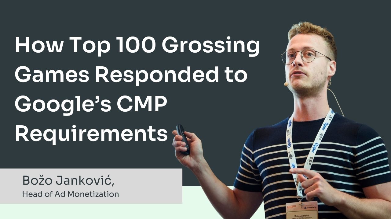 How Top 100 Grossing Games Responded to Google’s CMP Requirements