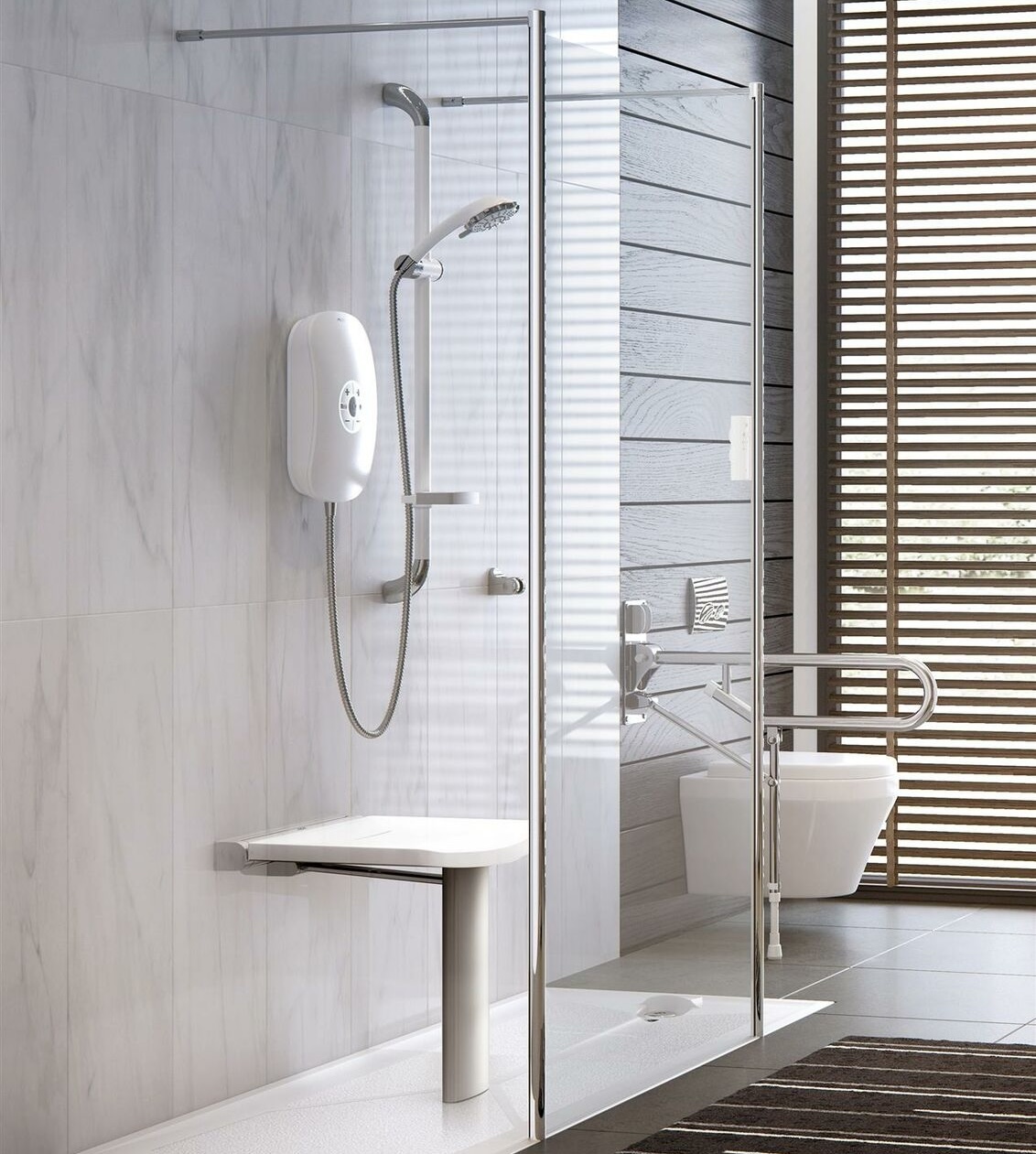 Walk In Showers | Edinburgh Mobility Bathrooms: Assisted Bathing Design ...