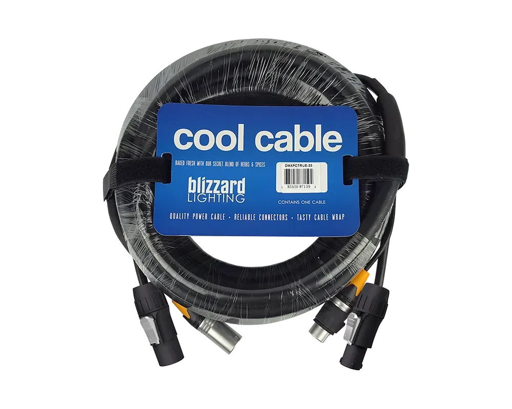 Cool Cable™ DMX 3-pin PCT Combo Cables (powerCON® TRUE1® compatible ...