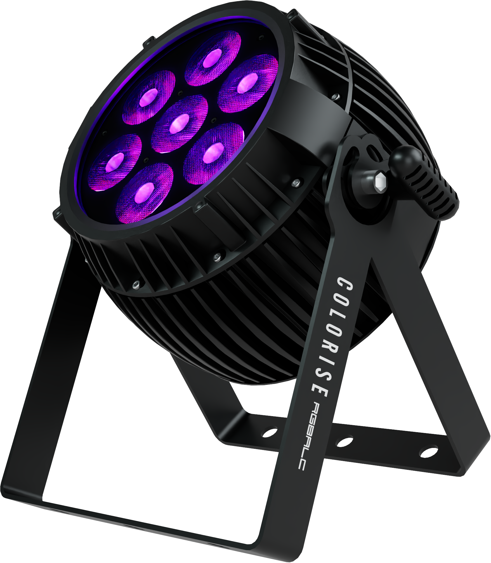 Colorise™ RGBALC 7x 20W RGBALC 6-in-1 Wash Light by Blizzard Lighting