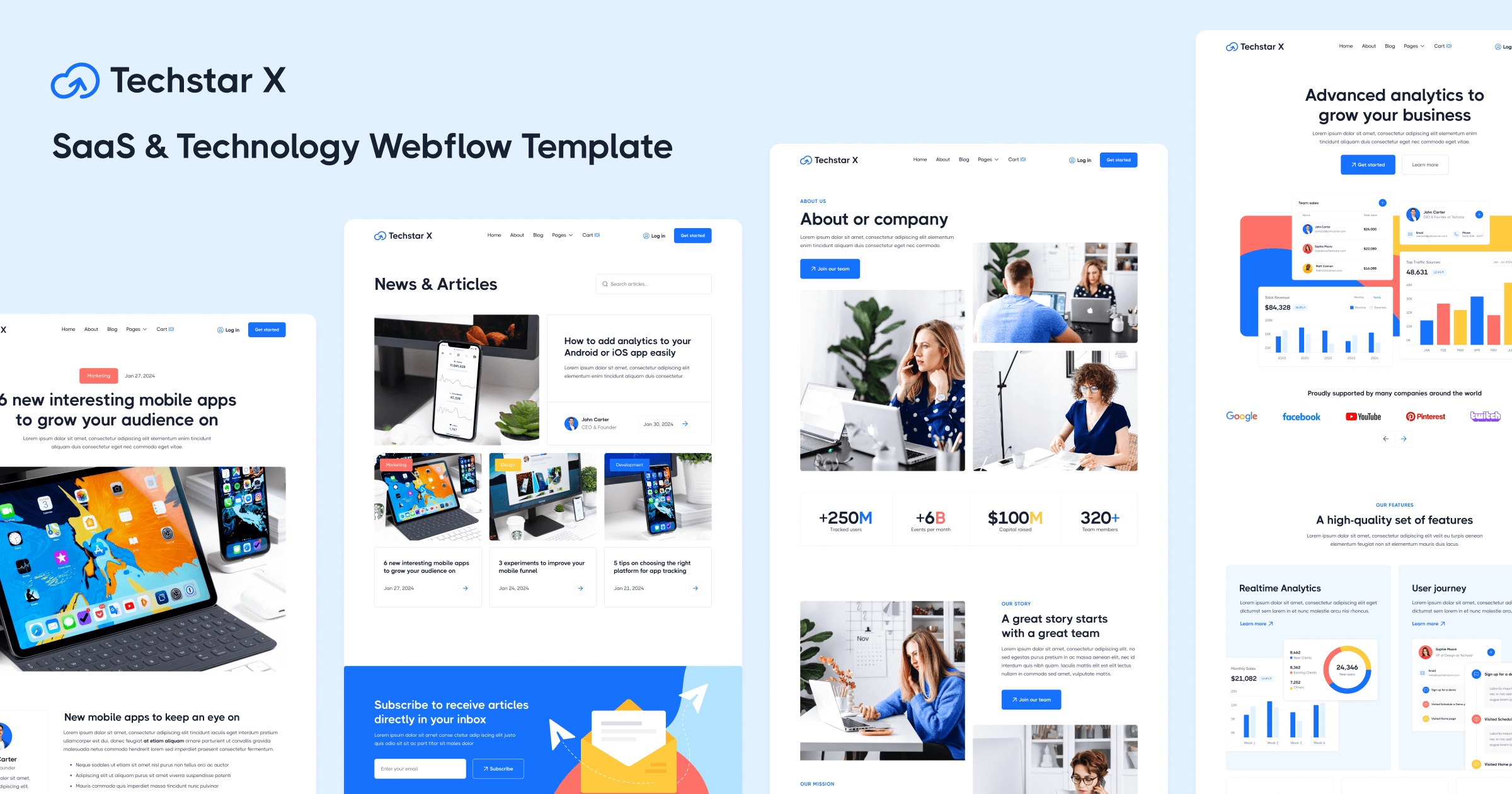 Checkout - Techstar X - Webflow Ecommerce website template
