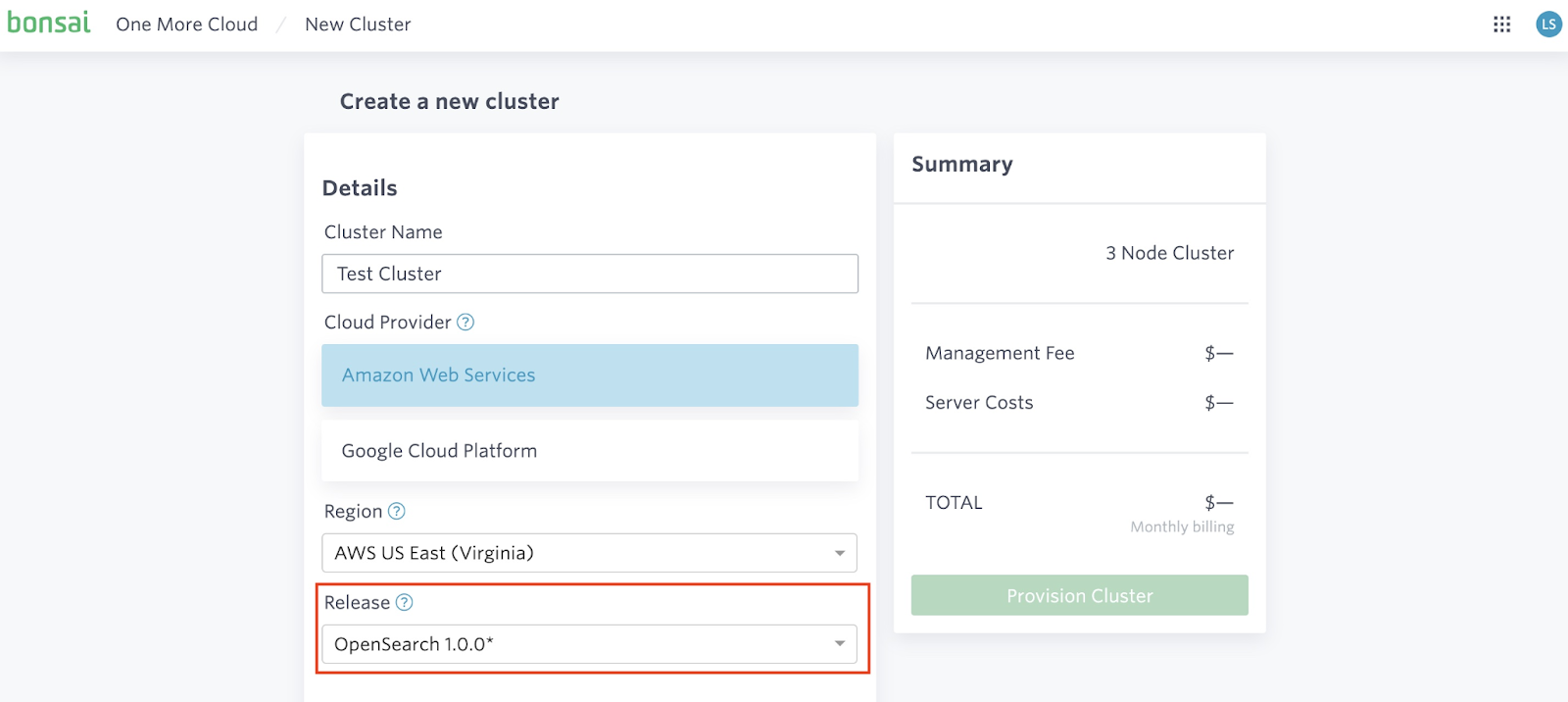 Up and Running with OpenSearch – Bonsai
