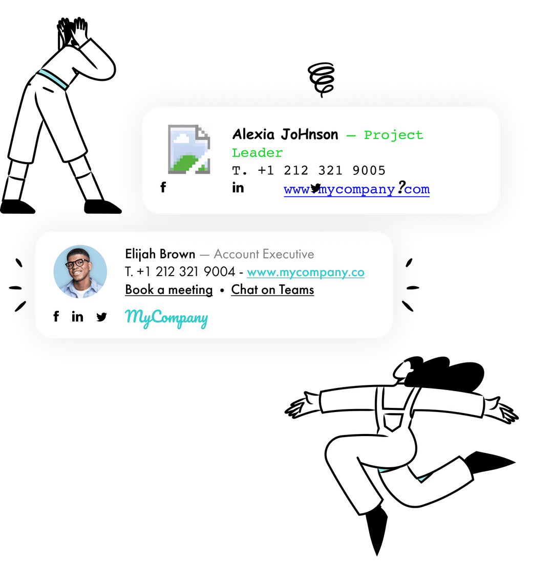 On-brand Email Signatures - Letsignit