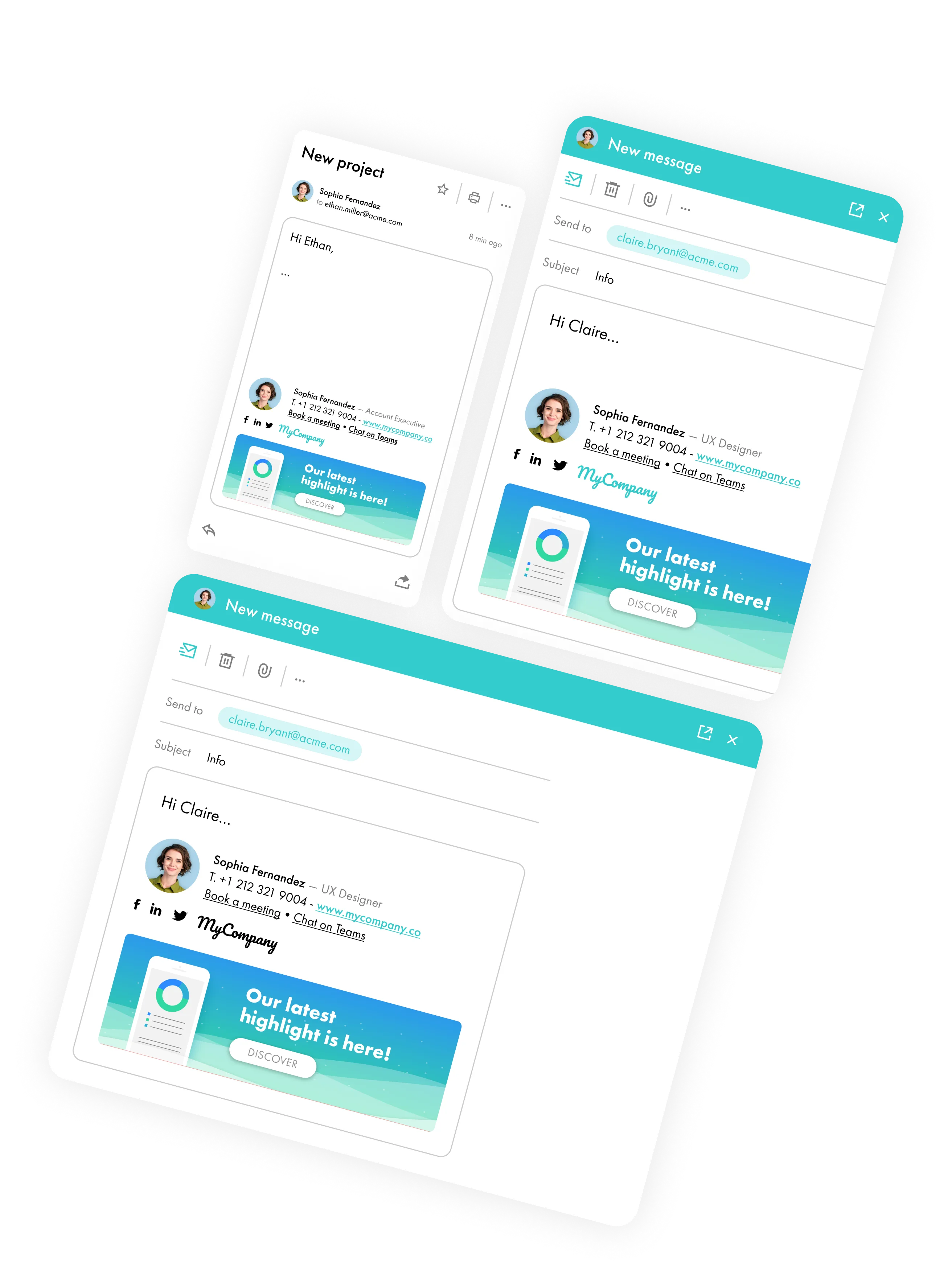 On-brand Email Signatures - Letsignit