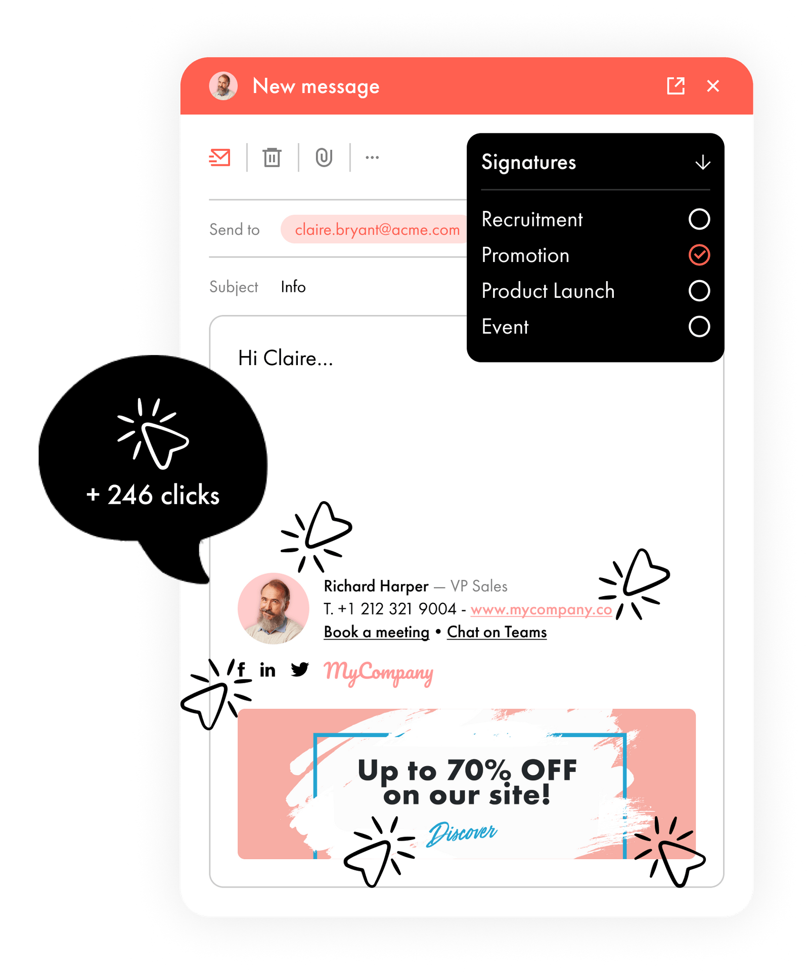 Email Signature Campaigns - Letsignit