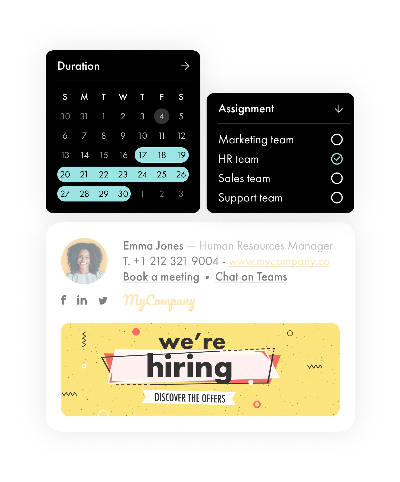 On-brand Email Signatures - Letsignit