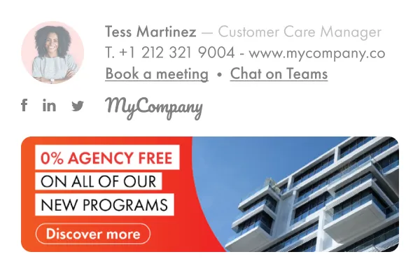 Email Signature Campaigns - Letsignit