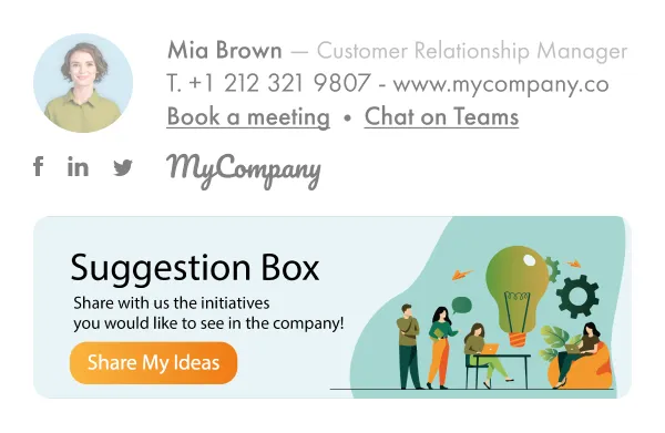 Amplify Brand & Marketing with Letsignit Email Signatures