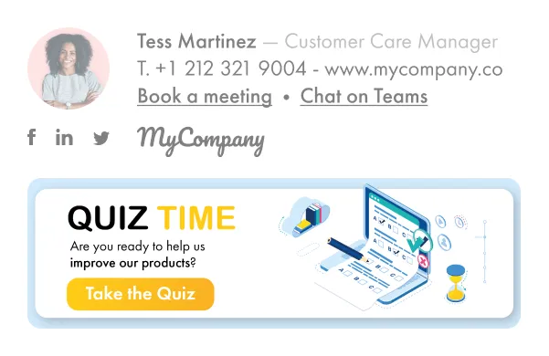 Email Signature Campaigns - Letsignit