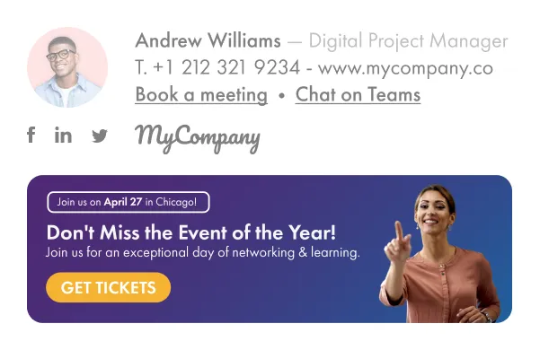 Email Signature Campaigns - Letsignit