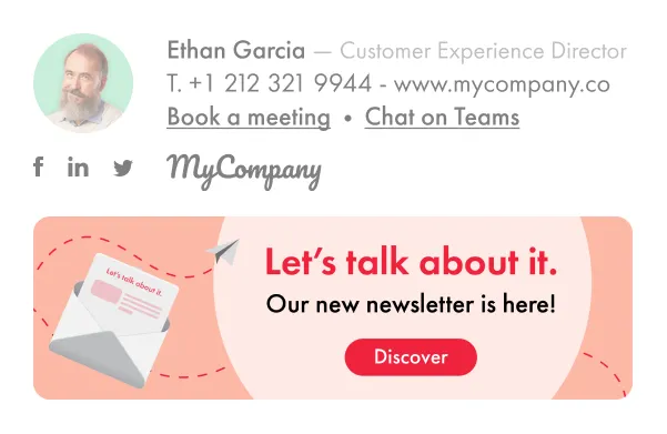 Email Signature Campaigns - Letsignit