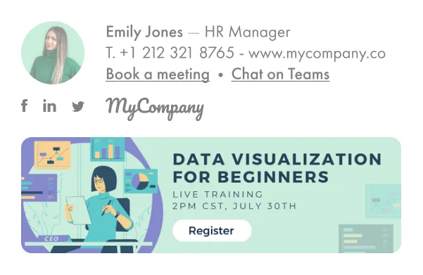 Email Signature Campaigns - Letsignit