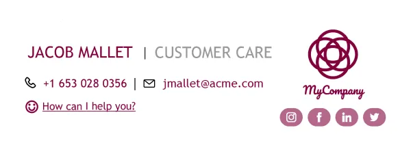 On-brand Email Signatures - Letsignit