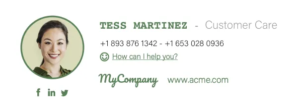 On-brand Email Signatures - Letsignit