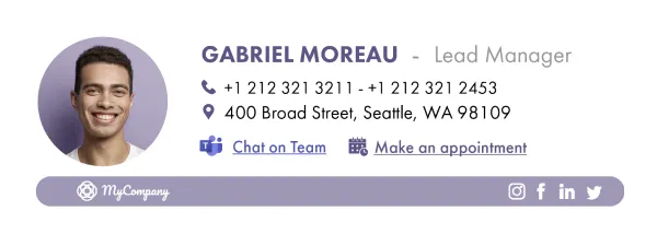 On-brand Email Signatures - Letsignit