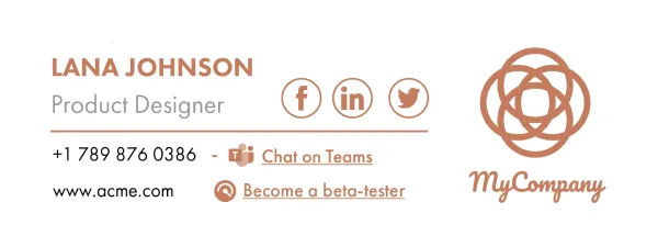 On-brand Email Signatures - Letsignit