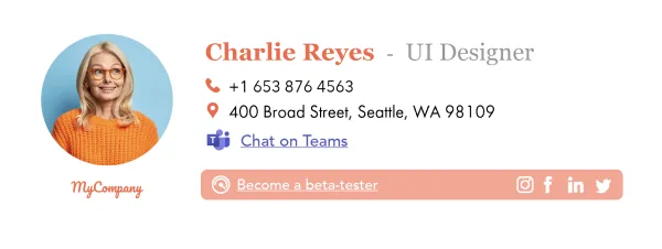 On-brand Email Signatures - Letsignit