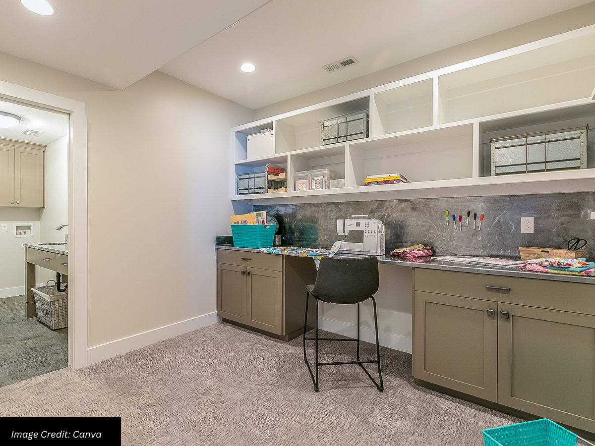 Creating a Functional Craft Room | Custom Built In Cabinetry Tampa