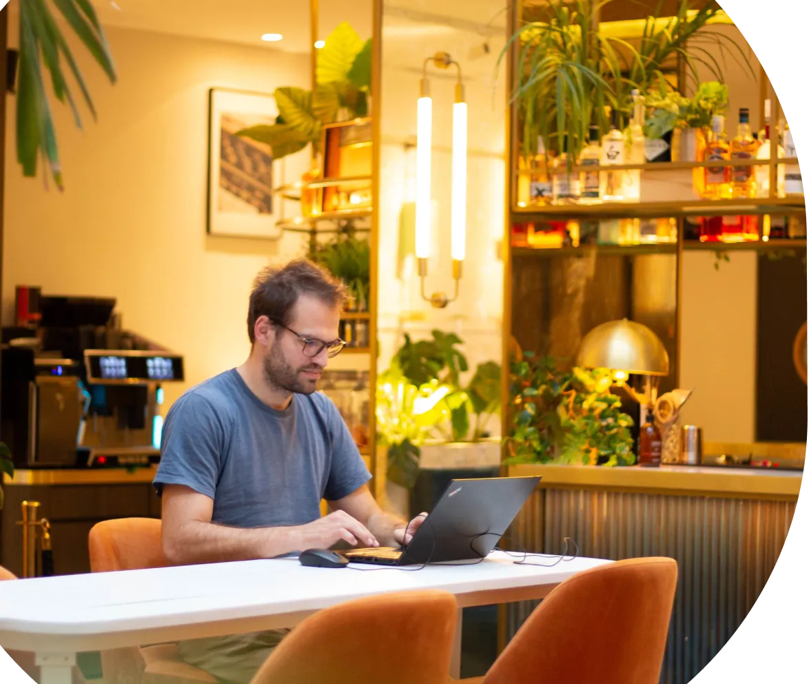 Votre application travail hybride et flex office | worklib