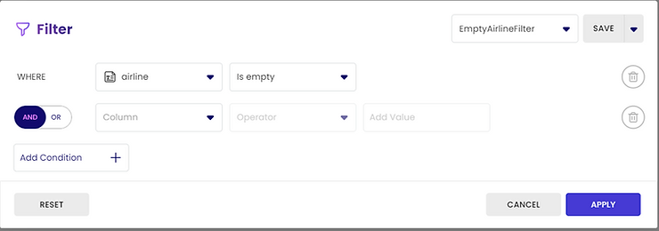 Data Exploration using Gigasheet