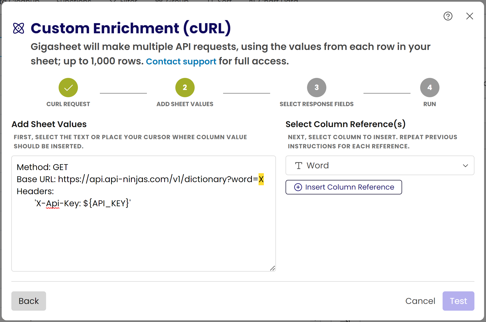 API Ninjas Dictionary API can Enrich Your Sheet With Definitions for ...