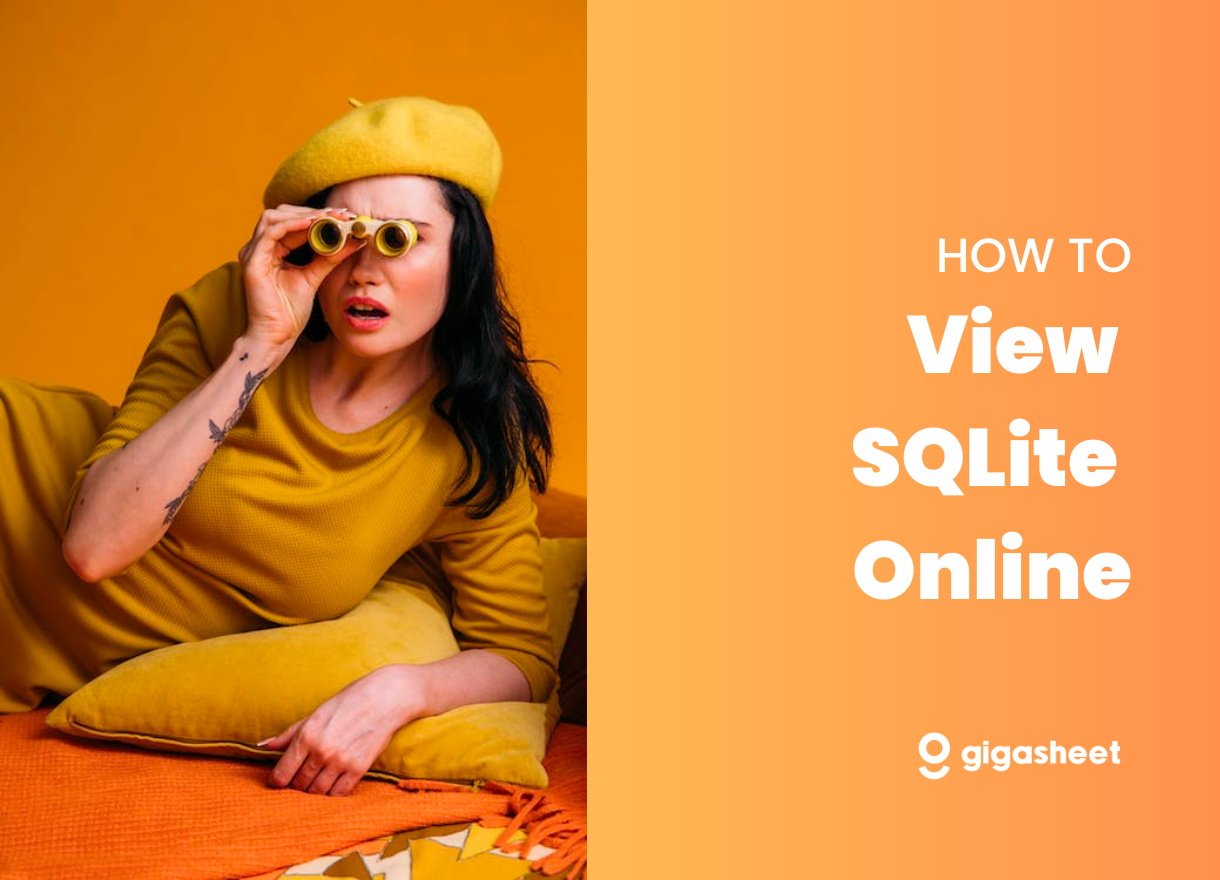 View Sqlite Online