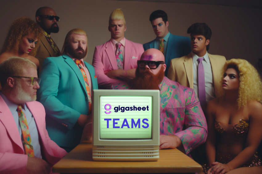 Introducing Gigasheet Teams