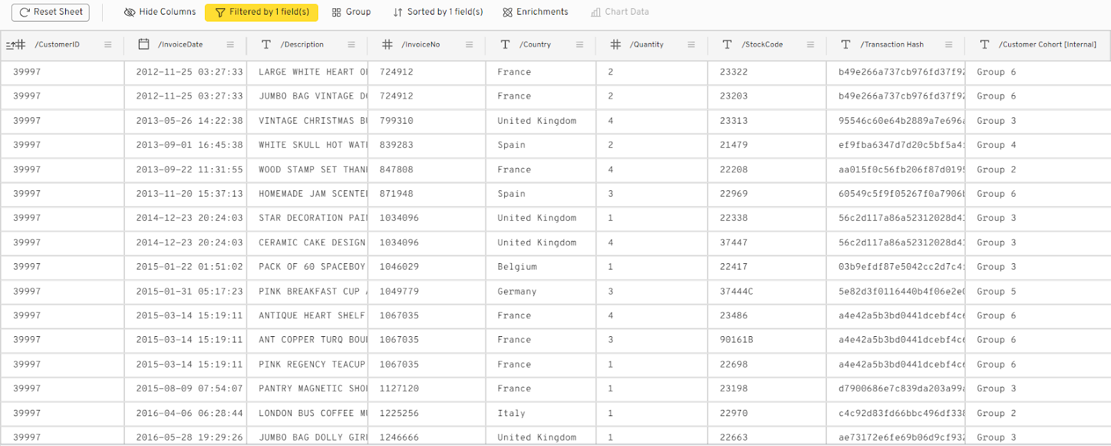 How to Effortlessly Filter Large Datasets Using Gigasheet