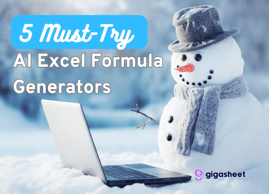 5 Best AI Excel Formula Generators To Try Out