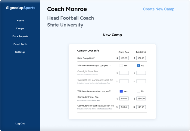 Sports Camp Management Software | SignedUp Sports
