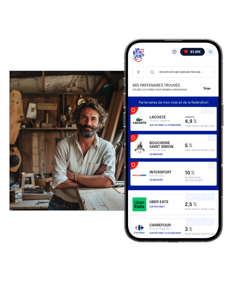 Ma Petite Sponso : L'appli utile à mon club et à ma tréso
