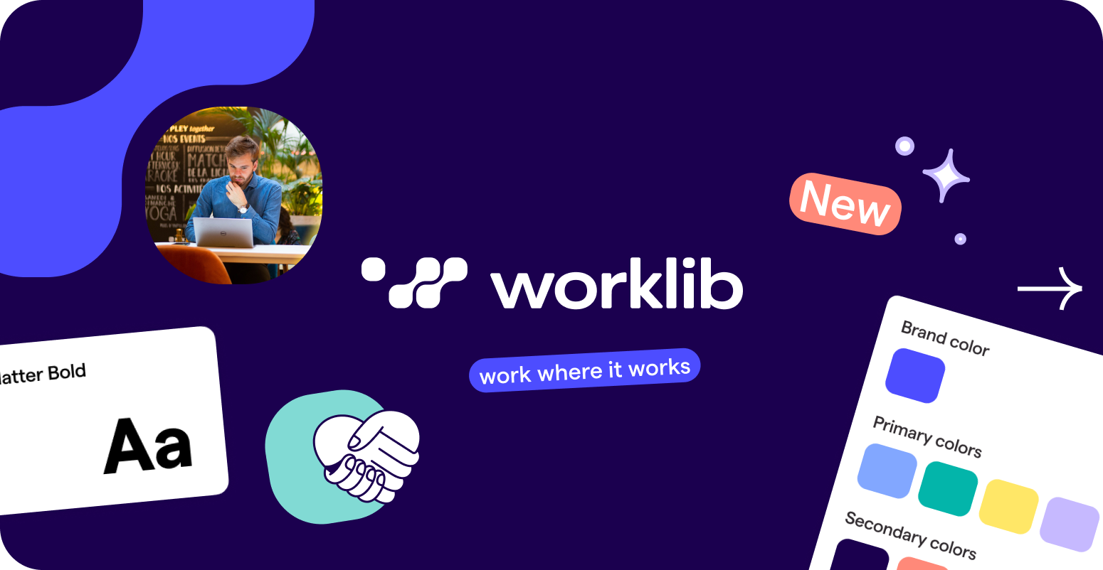 La nouvelle identité visuelle de worklib