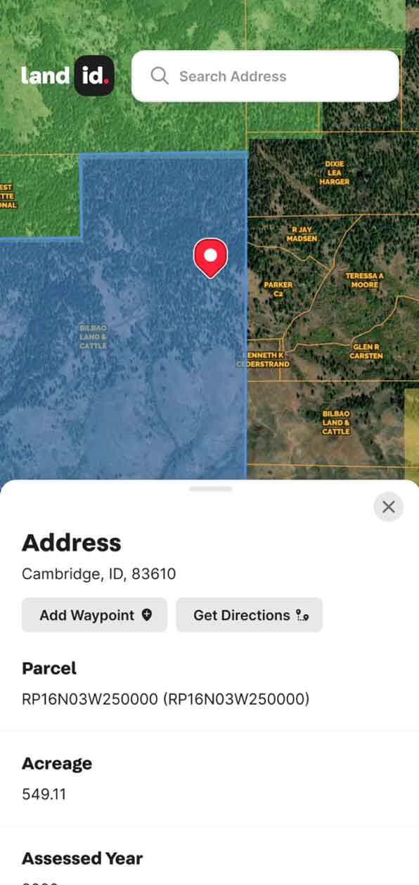 Land Identity | Property Owner Info & Boundaries Nationwide