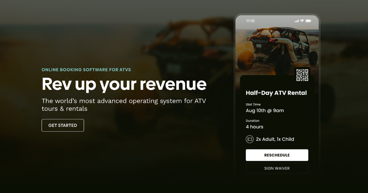 ATV Rental & Tour Booking Software | Peek Pro