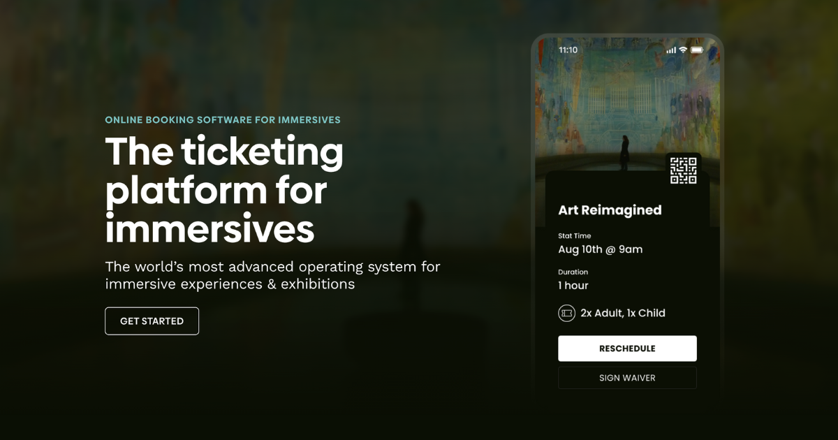 Immersive Experience Ticket Booking Software | Peek Pro