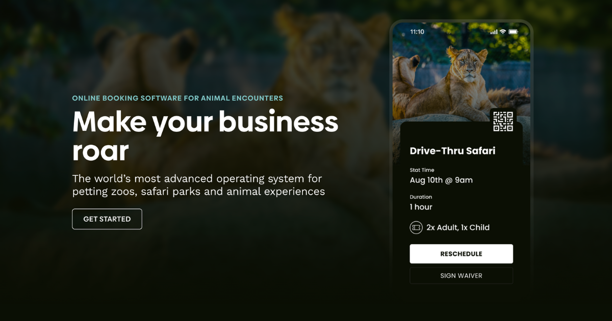 Animal Encounter & Zoo Management Ticketing Software