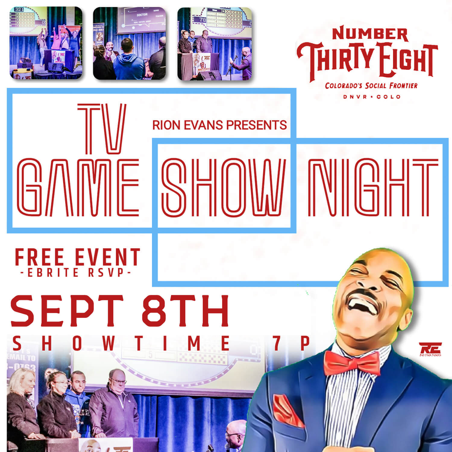 Rion Evans Presents TV Game Show Night