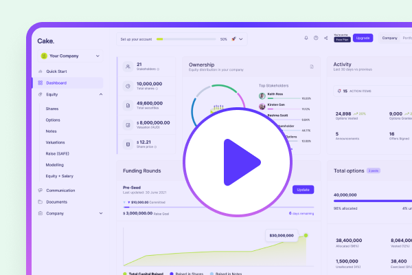 Cake Equity | Equity Management Software