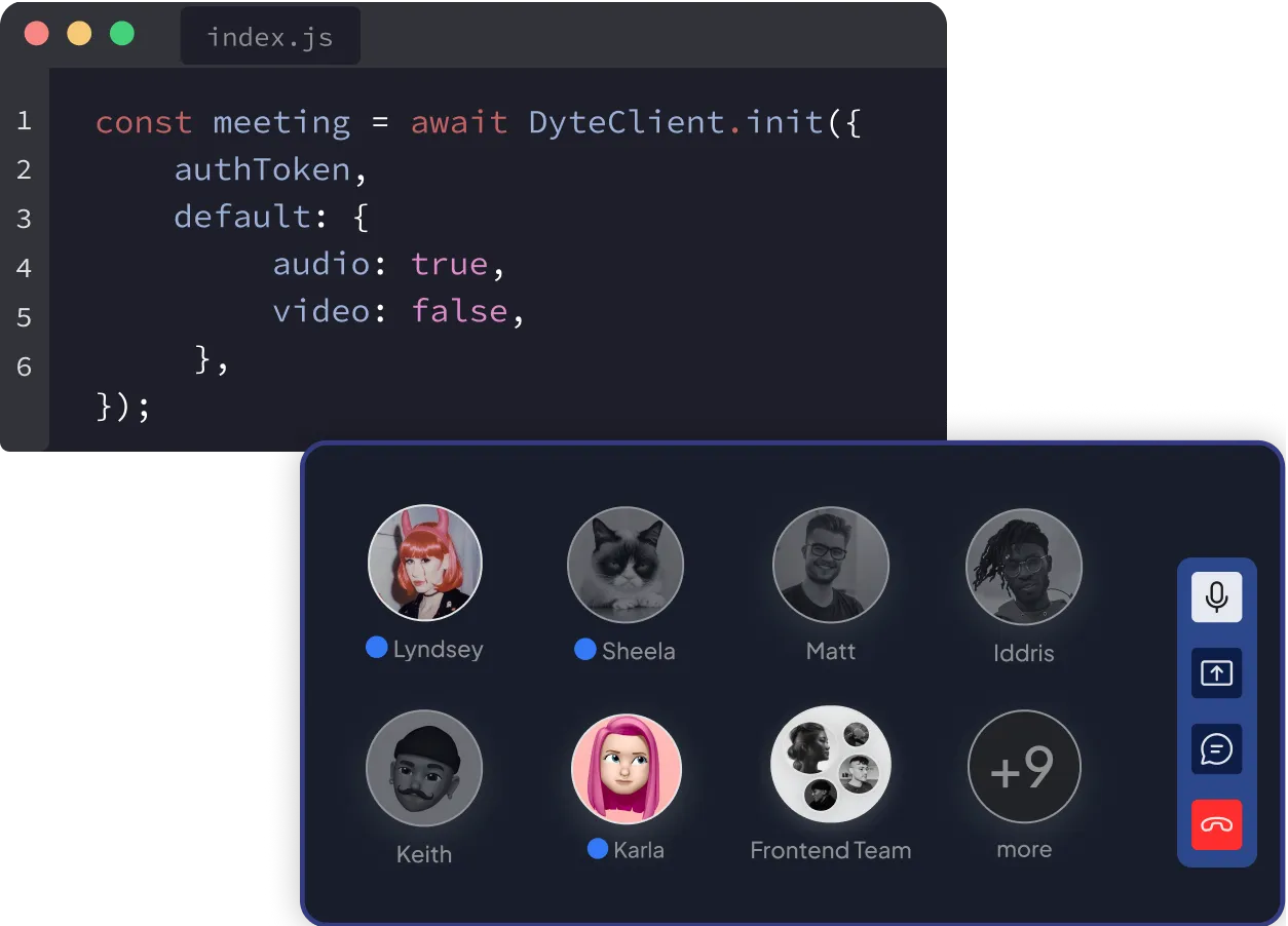 Live Voice Sdk By Dyte
