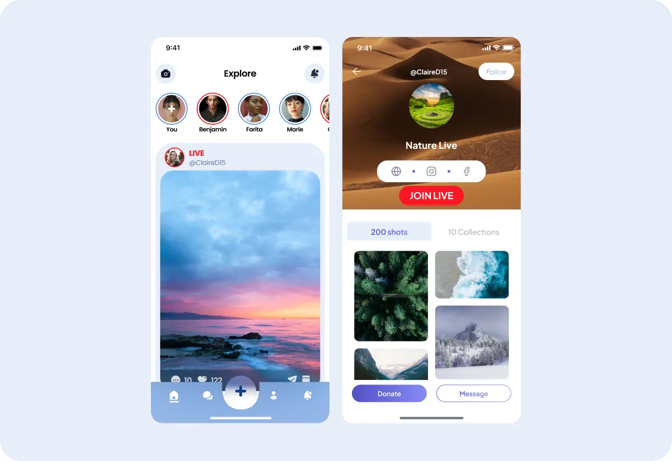Video SDK for buidling interactive social platform