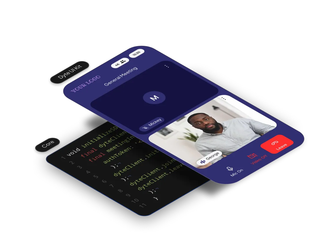 Dyte's video calling SDK for Flutter