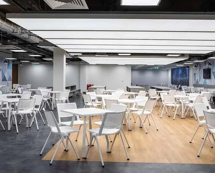 Lighting up a new office block - Fusion Electrics