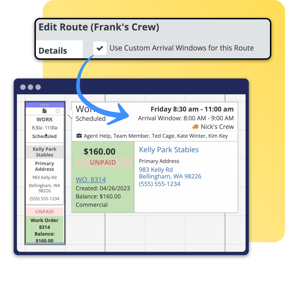 Route Optimization & Dispatch - Service Business Software