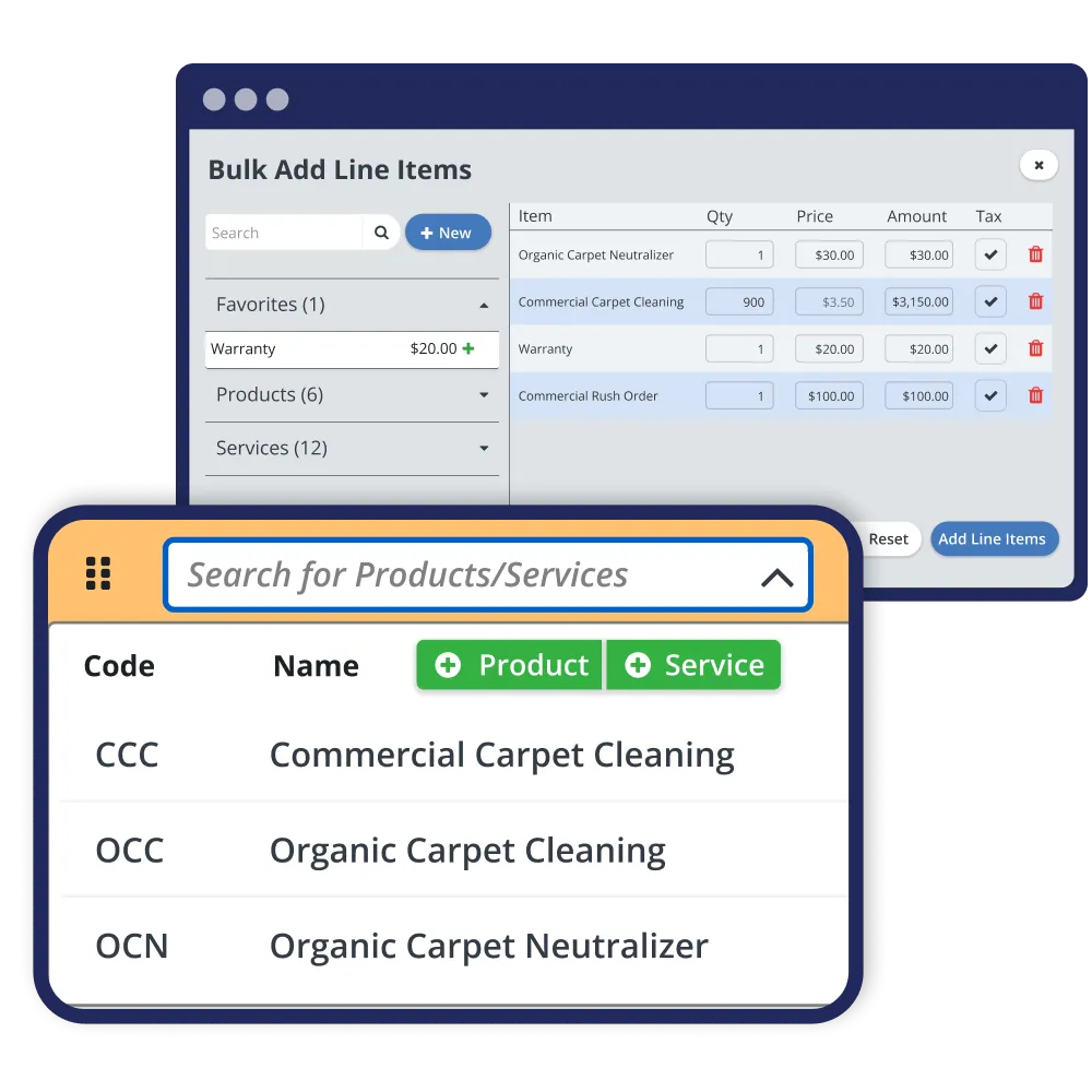 Price List Management - Service Business Software