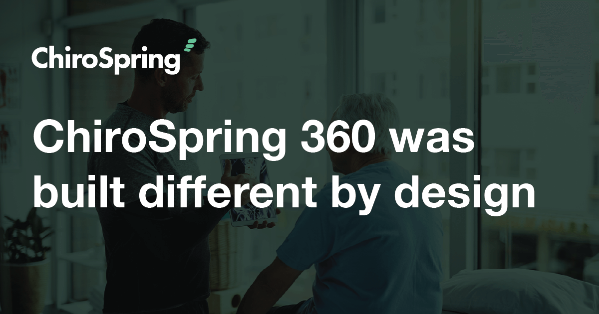 Cloud Based Software Products from ChiroSpring