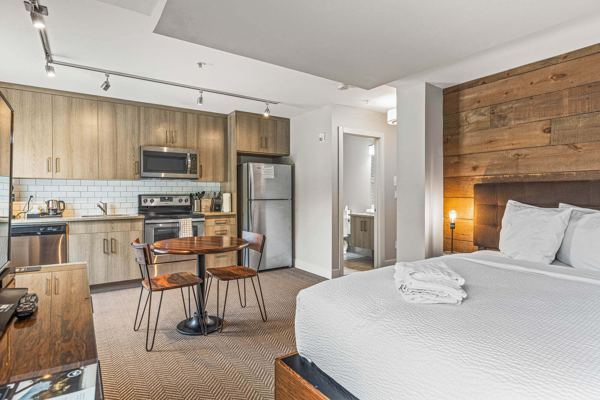 Micro Suite with Kitchen | Basecamp Lodge Canmore