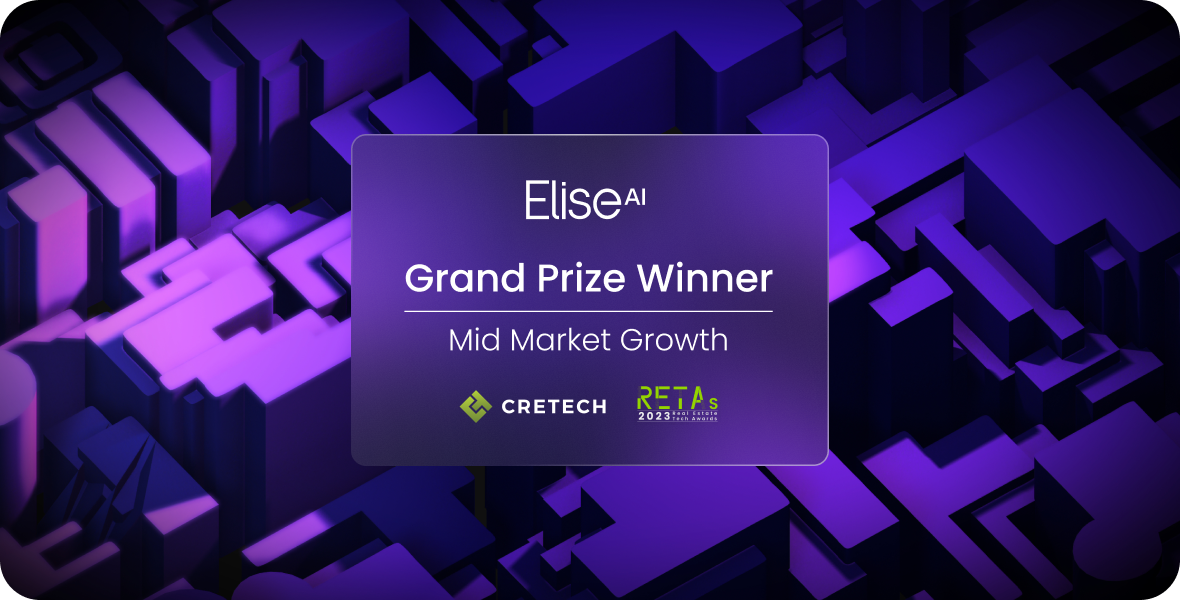 EliseAI Selected As A Winner Of the Most Prestigious Awards in Real ...