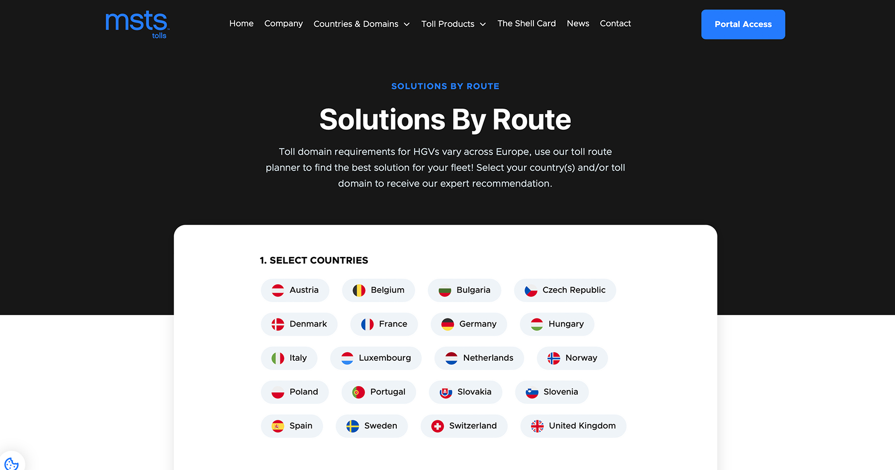 Solutions by Route
