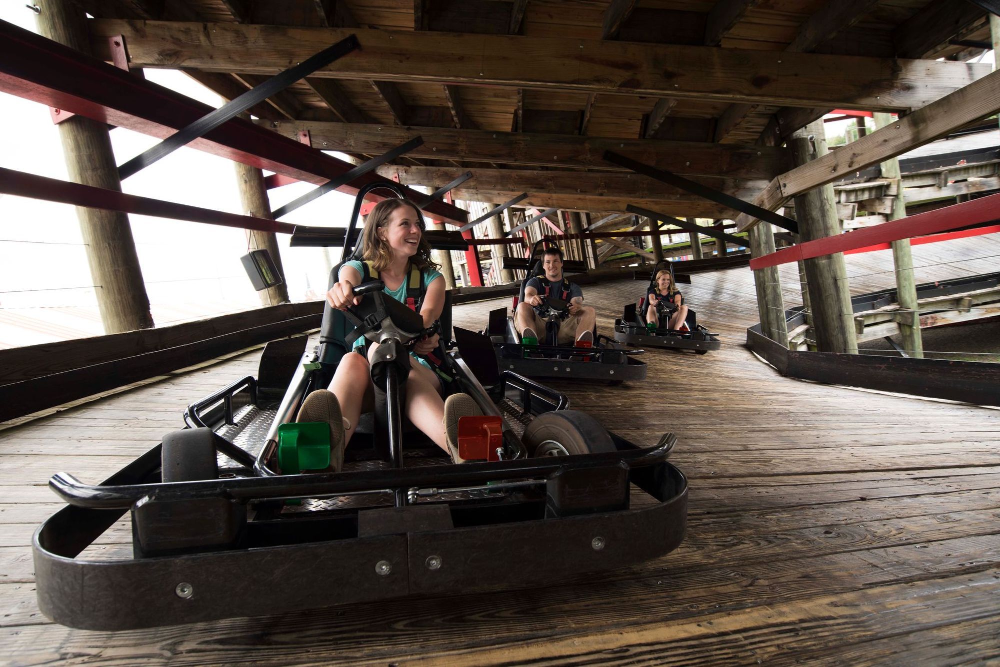 Go Kart Racing At SpeedZone Fun Park in Pigeon Forge, TN