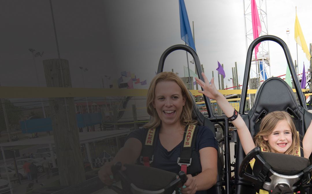 Go Kart Racing At SpeedZone Fun Park in Pigeon Forge, TN